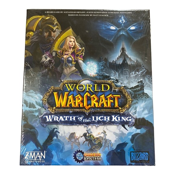 Toys | Zman Games World Of Warcraft Wrath Of The Lich King Pandemic System Board Game | Poshmark
